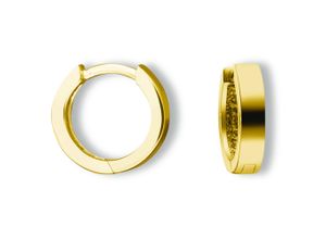 9145546196501 - Paar Creolen Ohrringe aus 585 Gelbgold Ø 120 x 20 mm Ohrringe Gr Damen Gelbgold 585 goldfarben (gold) Damen Creolen Gold Schmuck