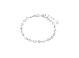 4056867015004 - Silberarmband SOLIVER 2024229 Armbänder Gr Silber 925 (Sterlingsilber) silberfarben (silberfarben weiß) Damen Armbänder Silber mit Zirkonia (synth)