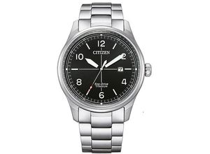 Image of Solaruhr CITIZEN "BM7570-80E" Armbanduhren silberfarben Herren Solaruhren Armbanduhr, Herrenuhr