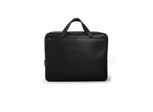 4053704051263 - Laptoptasche GRETCHEN Crocus Laptop Bag Gr B H T 10cm x 32cm x 40cm schwarz Rindsleder Taschen aus italienischem Rindsleder