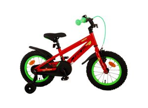 8715347213236 - Kinderfahrrad Rocky für Jungen 14 Zoll Kinderrad in Rot Fahrrad