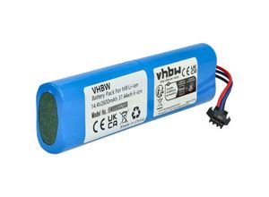 4068201377235 - 1x Akku kompatibel mit Blaupunkt Bluebot Xtreme BPK-VCBB1XTEN BPK-VCBB1XTE BPK-VCBB1XTEIC Saugroboter (2600 mAh 144 v Li-Ion) - Vhbw