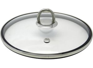 4006925643298 - Topfdeckel ELO Protection Deckel Gr Ø 28 cm silberfarben (silberfarben transparent) Topfdeckel Deckel mit Silikonrand