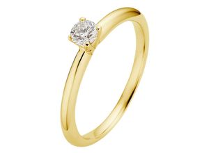 4260710532796 - Fingerring PHÖNIX Schmuck Geschenk Gold 333 Damenring Solitär LIEBE Fingerringe Gr 48 025 ct SI = kleine Einschlüsse Gelbgold 333 22 mm gelb (gelbgoldfarben) Damen Fingerringe Goldring mit oder ohne Brillant - Made in Germany