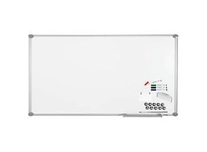 4002390057622 - MAUL Whiteboard Premium 2000 SET silber emailliert 900 x 1800 mm