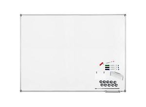 4002390057615 - MAUL Whiteboard Premium 2000 SET silber emailliert 1000 x 1500 mm