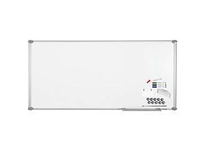 4002390057639 - MAUL Whiteboard Premium 2000 SET silber emailliert 1200 x 2400 mm