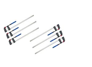 4060873178899 - Vago-Tools 6x Schraubzwinge 300 x 80 mm Leimzwinge Klemmzwinge Einhandzwinge