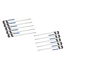 4060873178837 - Vago-Tools 10x Schraubzwinge 250 x 50 mm Leimzwinge Klemmzwinge Einhandzwinge