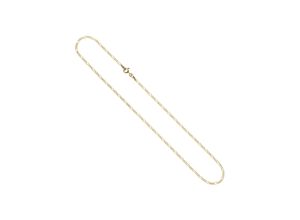 4061861049580 - Goldkette JOBO Halsketten Gr Gelbgold 333 Länge 45 cm goldfarben (gelbgold 333) Damen Goldketten Figarokette 333 Gold massiv 45 cm 23 mm