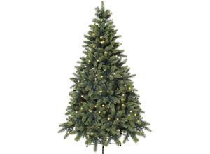 4003529080276 - Künstlicher Weihnachtsbaum CREATIV DECO Weihnachtsdeko künstlicher Christbaum Tannenbaum Weihnachtsbäume Gr Höhe 120 cm grün Weihnachtsbaum Weihnachtsdekoration Kunstweihnachtsbäume Künstliche Weihnachtsbäume mit LED-Lichterkette