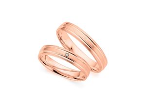 4045228985476 - Trauring PHÖNIX Schmuck Geschenk Gold 333 Ehering LIEBE versch Varianten Fingerringe Gr 49 ohne Brillant Roségold 333 40 mm rosegold (roségoldfarben) Trauringe Goldring mit oder ohne Brillant - Made in Germany