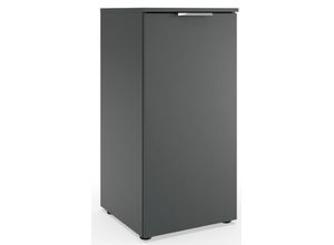 4065979030430 - Kommode WIMEX Level by fresh to go grau (graphit) B41 H84 T41 Spanplatte Sideboards 1-türig mit soft-close Funktion 41cm breit 92cm hoch