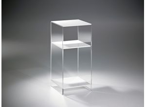4067474146913 - Konsolentisch PLACES OF STYLE Remus weiß (klar weiß) H73cm Tische aus Acrylglas 4067474146913 - Konsolentisch PLACES OF STYLE Remus weiß (klar weiß) H73cm Tische aus Acrylglas