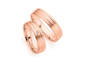 4045228985537 - Trauring PHÖNIX Schmuck Geschenk Gold 333 Ehering LIEBE versch Varianten Fingerringe Gr 49 ohne Brillant Roségold 333 50 mm rosegold (roségoldfarben) Trauringe Goldring mit oder ohne Brillant - Made in Germany