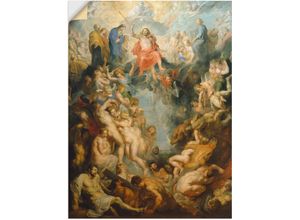 4062144482780 - Wandbild ARTLAND Das große Jüngste Gericht 1617 Bilder Gr B H 90 cm x 120 cm Wandaufkleber - Vinyl Religion 1 St bunt Bild Poster Bilder als Leinwandbild Wandaufkleber oder in versch Größen