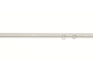 4004339380877 - Gardinenschiene INDEKO Pescara Gardinenstangen Gr L 200 cm 1 läufig weiß Gardinenschienen Gardinenstangen Innenlauf Komplett-Set inkl Gleitern und Montagematerial