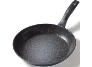 4020728504679 - Bratpfanne STONELINE Pfannen Gr Ø 28 cm + Höhe 47 cm grau (anthrazit) Bratpfanne Aluguss-Pfannen Pfanne Induktion