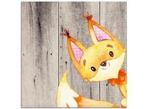 4059745058070 - Glasbild ARTLAND Waldland Freunde - Fuchs Bilder Gr B H 30 cm x 30 cm Glasbild Tiere quadratisch 1 St braun Bild Glasbild Glasbilder Bilder in verschiedenen Größen 4059745058070 - Glasbild ARTLAND Waldland Freunde - Fuchs Bilder Gr B H 30 cm x 30 cm Glasbild Tiere quadratisch 1 St braun Bild Glasbild Glasbilder Bilder in verschiedenen Größen