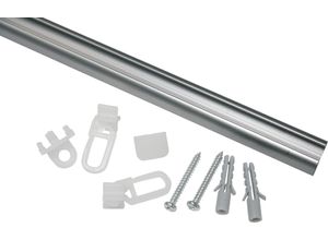 4003018044512 - Gardinenschiene Aluminiumschiene Gr 2 grau (aluminiumfarben) L150cm Ø13mm Aluminium Gardinenstangen 1-läufig 4003018044512 - Gardinenschiene Aluminiumschiene Gr 2 grau (aluminiumfarben) L150cm Ø13mm Aluminium Gardinenstangen 1-läufig