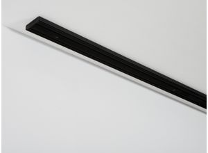 4003018381730 - Vorhangschiene »schwarz« 2 läufig-läufig mit Bohren verschraubt Serie GK1