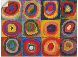 4057738588450 - Wandbild ARTLAND Quadrate und konzentrische Ringe 1913 Bilder Gr B H 40 cm x 30 cm Wandaufkleber - Vinyl Muster 1 St bunt Bild Leinwandbild Kunstdrucke Bilder als Leinwandbild Wandaufkleber oder Poster in versch Größen 4057738588450 - Wandbild ARTLAND Quadrate und konzentrische Ringe 1913 Bilder Gr B H 40 cm x 30 cm Wandaufkleber - Vinyl Muster 1 St bunt Bild Leinwandbild Kunstdrucke Bilder als Leinwandbild Wandaufkleber oder Poster in versch Größen