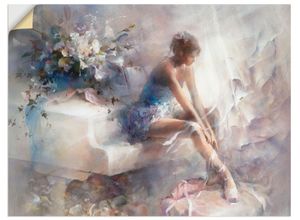 4062144407219 - Wandbild ARTLAND Melodien Bilder Gr B H 60 cm x 45 cm Wandaufkleber - Vinyl Sport Querformat 1 St beige (naturfarben) Bild Poster Bilder als Leinwandbild Wandaufkleber oder in versch Größen