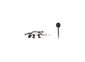 9007371568345 - LED Solarleuchte Gecko zur Wandmontage bronzefarben 50 cm