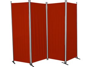 4021093038295 - Paravent ANGERER FREIZEITMÖBEL Stellwände Gr B H 170 cm x 165 cm rot (bordeaux) Paravents Stellwände (BH) ca 170x165 cm