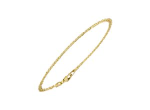 4061861046701 - Goldarmband JOBO Armbänder Gr Gelbgold 333 goldfarben (gelbgold 333) Damen Armbänder Gold Zwillings-Panzerarmband 333 19 cm