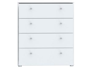 5904767832735 - Kommode Tempra weiß B737cm H855cm T348cm Dekorfolie FSC-zertifizierter Holzwerkstoff Sideboards Breite 737 cm