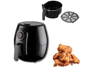0644812061561 - Starlyf® Heißluftfritteuse 38 Liter Timer spülmaschinenfest Oil Free Fryer