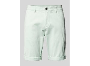 4067672256384 - Slim Fit Chino-Shorts in unifarbenem Design