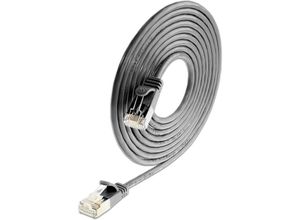 9120064016180 - SLIM SL6 05 SW - Cat6 SLIM-Light-Kabel U FTP 05 mschwarz