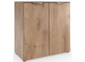 4065979030164 - Kommode WIMEX Level by fresh to go braun (plankeneiche nachbildung) B81 H84 T41 Spanplatte Sideboards 2-türig mit soft-close Funktion 81cm breit 84cm hoch