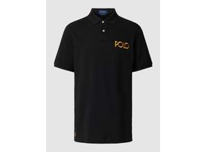 3616534378989 - Poloshirt mit Label-Stitching