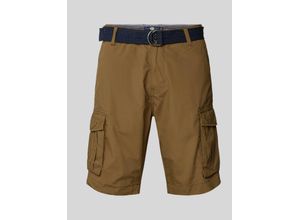 8720625580917 - Regular Fit Cargoshorts mit Gürtel