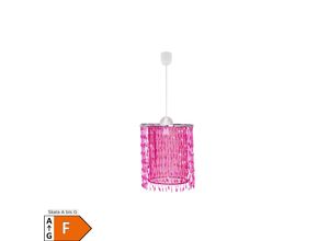 4059157133310 - Etc-shop - Mädchen Pendel Decken Leuchte dimmbar Kristall Lampe fernbedienung im Set inkl rgb led Leuchtmittel