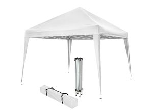 4061173244383 - tectake® Pavillon 3 x 3 m höhenverstellbare Füße inklusive Spannseile Heringe und Tragetasche