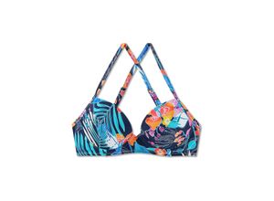 4007065388469 - Damen Bügel-Bikini-Top - Aqua Mix & Match mehrfarbig