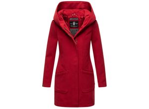 4059072817869 - MARIKOO Damen Hochwertiger Wintermantel Mantel Trenchcoat Mit Kapuze Maikoo