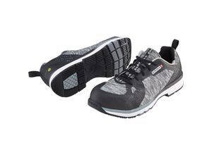 4031783087106 - Sicherheitshalbschuh Connor 5001 S1 esd src dguv Gr39 grau schwarz - grau schwarz - Baak