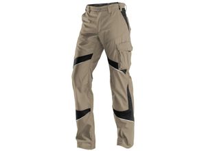 4053813361284 - Kübler Workwear - Kübler Arbeitshose Damenbundhose activiq 2550 5365 2599 sandbraun schwarz Gr 46