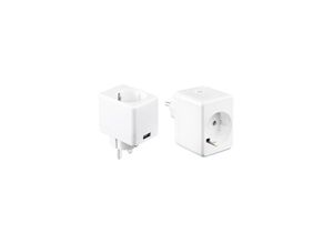 3800157637299 - V-tac - Smarthome VT-5002 Intelligenter Stecker kompakt – Intelligenter Schalter – WIFI-Steckdose – Smart Plug – Funktioniert mit Amazon Alexa und