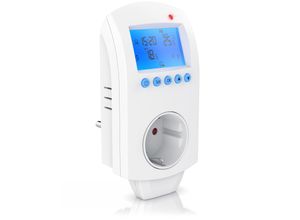 4062861842621 - WLAN Thermostat Steckdose - Steckdosenthermostat - WiFi Smart Life TUYA - für Heizgeräte - mit Share-Funktion - 5°-35°C