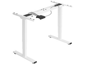 4061173206206 - tectake® Tischgestell elektrisch höhenverstellbar breitenverstellbar 110 - 168 x 60 x 60 - 125 cm