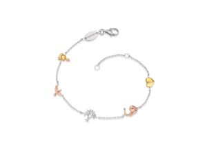 4260562169072 - Silberarmband ENGELSRUFER Armband Lebensbaum ERB-LILTREE-TRICO Armbänder Gr Silber 925 (Sterlingsilber) rosegold (silberfarben goldfarben roségoldfarben) Damen Trachtenmode