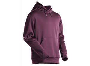 5715411025539 - Fleece Kapuzensweatshirt Gr m bordeaux - Mascot