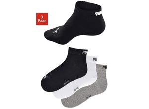 8718824385044 - PUMA Kurzsocken mehrfarbig Gr 35-38 für Damen Mit Logoschriftzug Elastisch