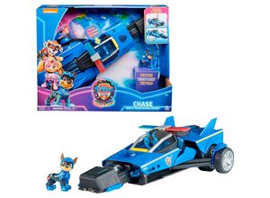 0778988486252 - PAW PATROL Spielfahrzeug Paw Patrol Der Mighty Kinofilm Chases Deluxe Superhelden-Raketenfahrzeug